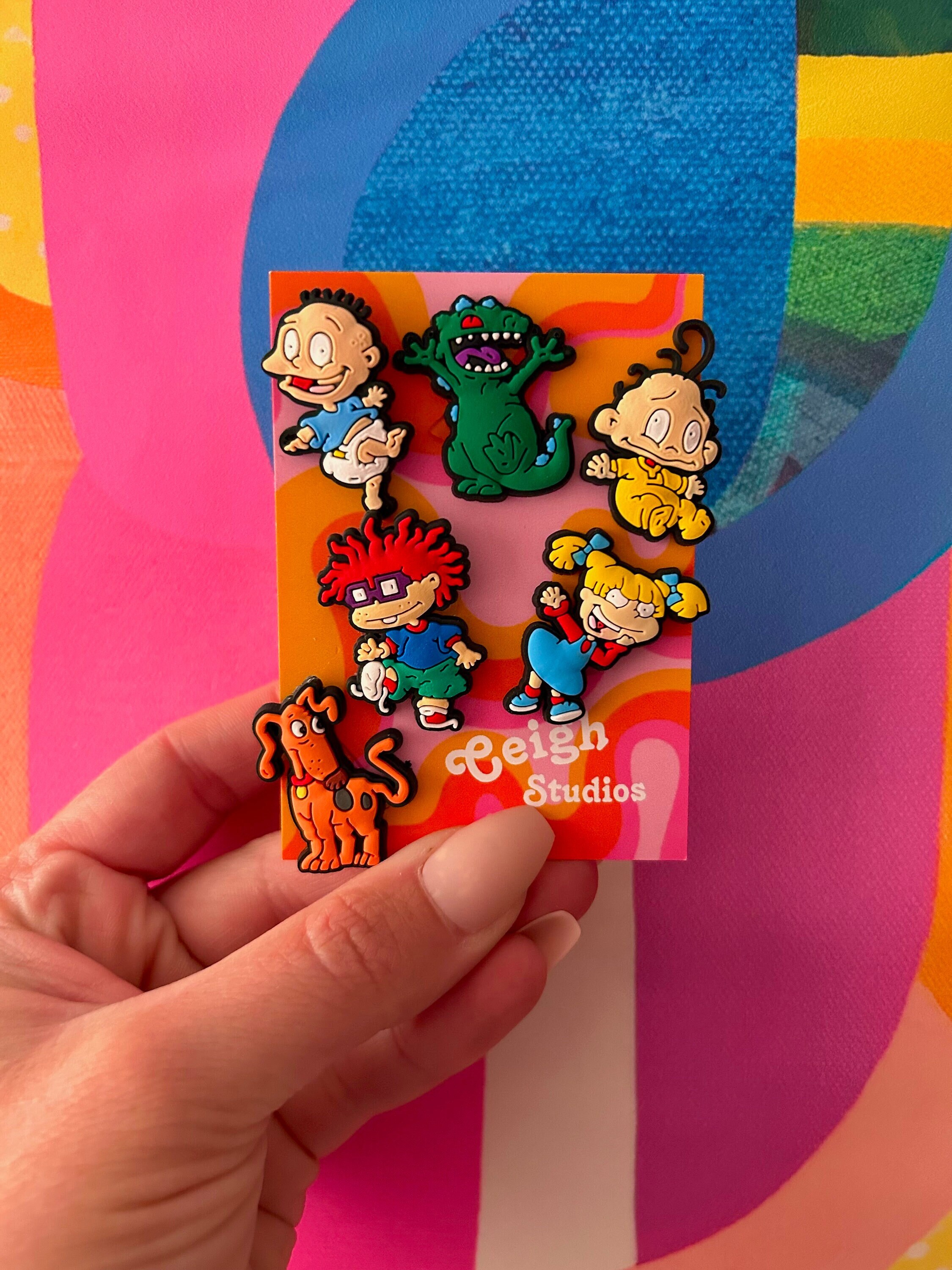 Rugrats Charms Magnets Pushpins - Etsy