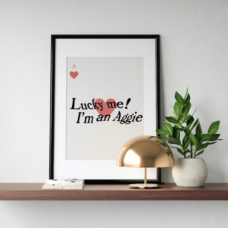 Poster Aggie - Etsy