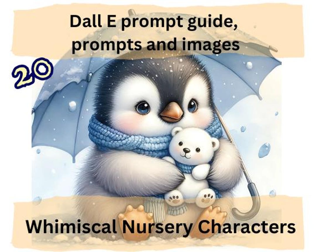 Dall E 3 Prompts Whimsical Nursery Characters Clipart Free Images ...