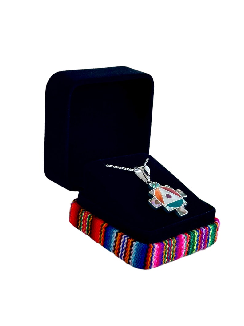 Handmade Chakana 950 Silver Pendant – Peruvian Sacred Cross Necklace - Etsy
