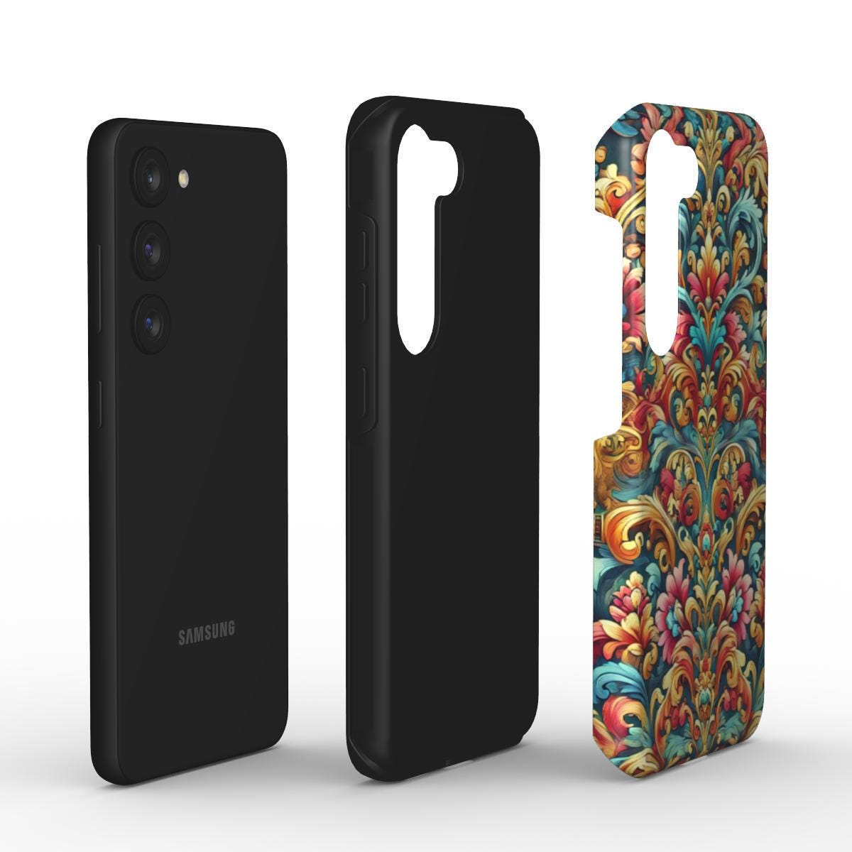 Victorian-style Seamless Vibrant Pattern Phone Case | Magsafe | Eco ...