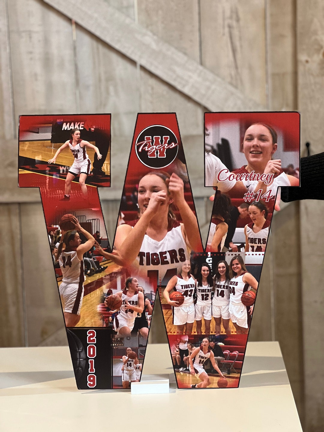 Custom Photo Letter Collage - Etsy