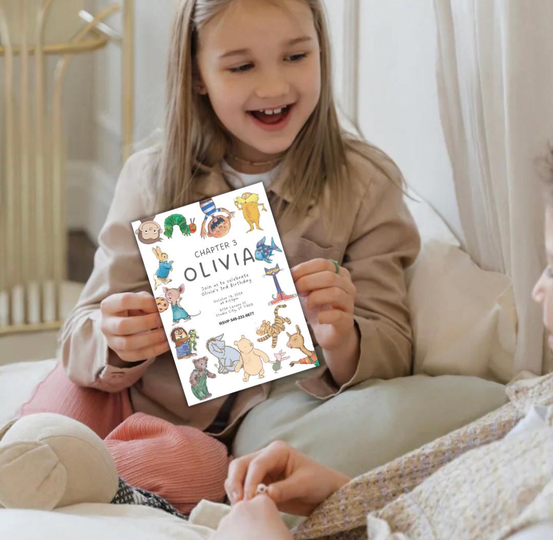 Children’s Book Story Childs Stories Storybook Reading Editable ...