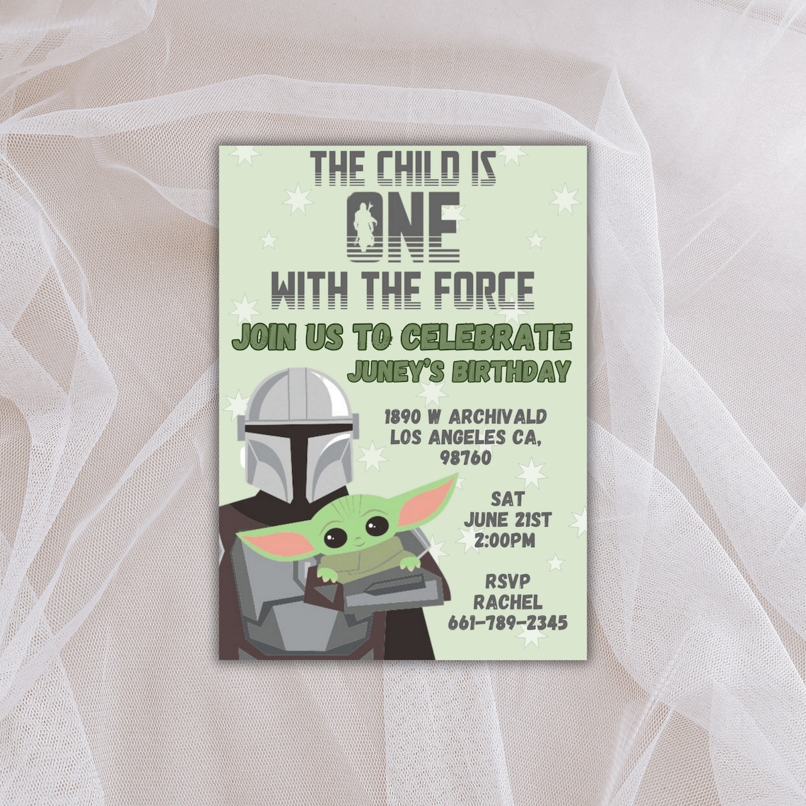 Star Wars Invitation Starwars Invitation Star Wars Birthday Invite ...