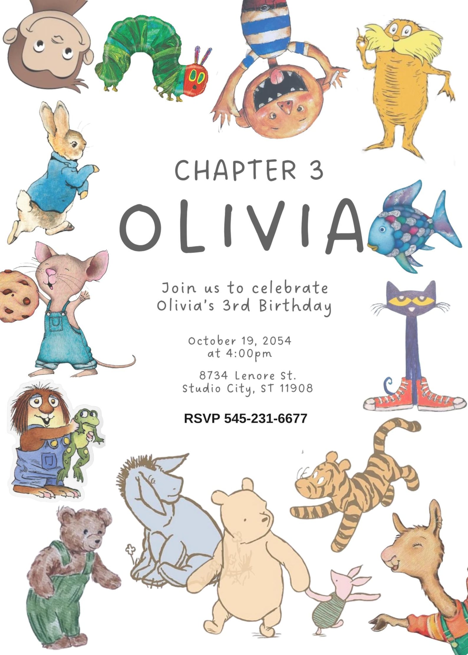 Children’s Book Story Childs Stories Storybook Reading Editable ...