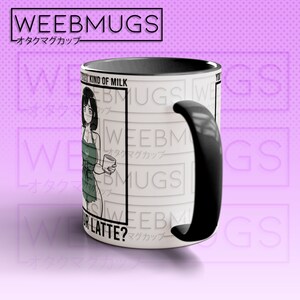 Anime Coffee Mug Meme, You Want What Kind of Milk in Your Latte?, Anime ...