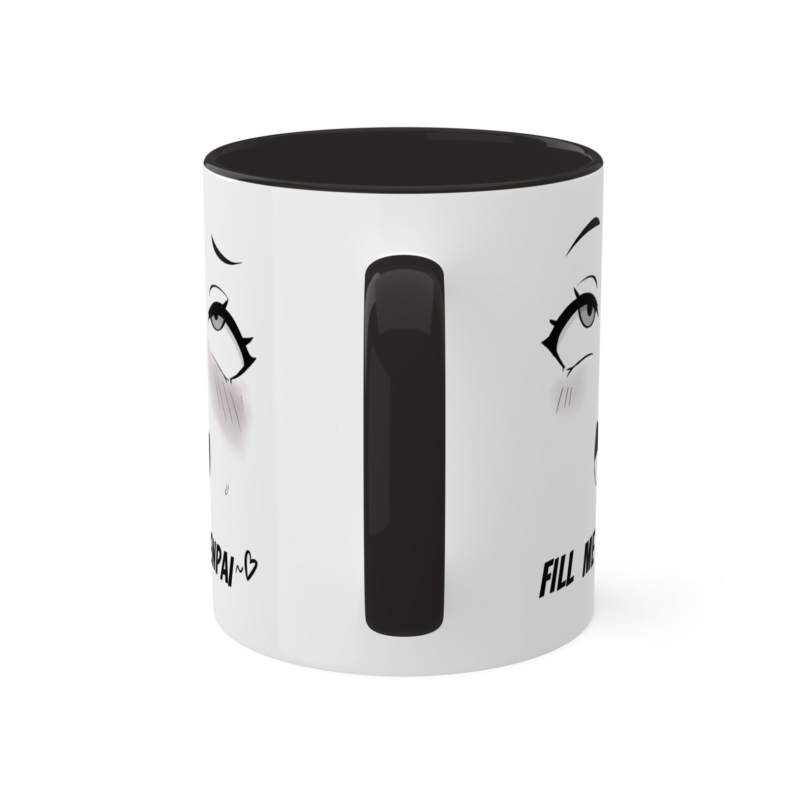 Sip Me Senpai / Fill Me up Senpai Ahegao Coffee Mug, Anime Coffee Mug ...