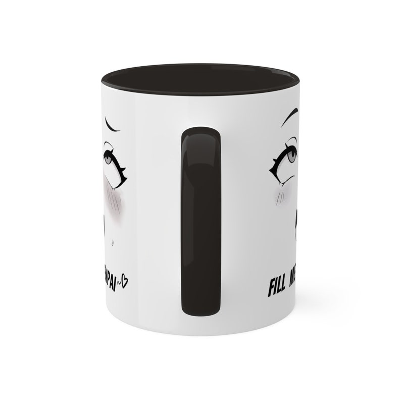 Sip Me Senpai / Fill Me up Senpai Ahegao Coffee Mug, Anime Coffee Mug ...