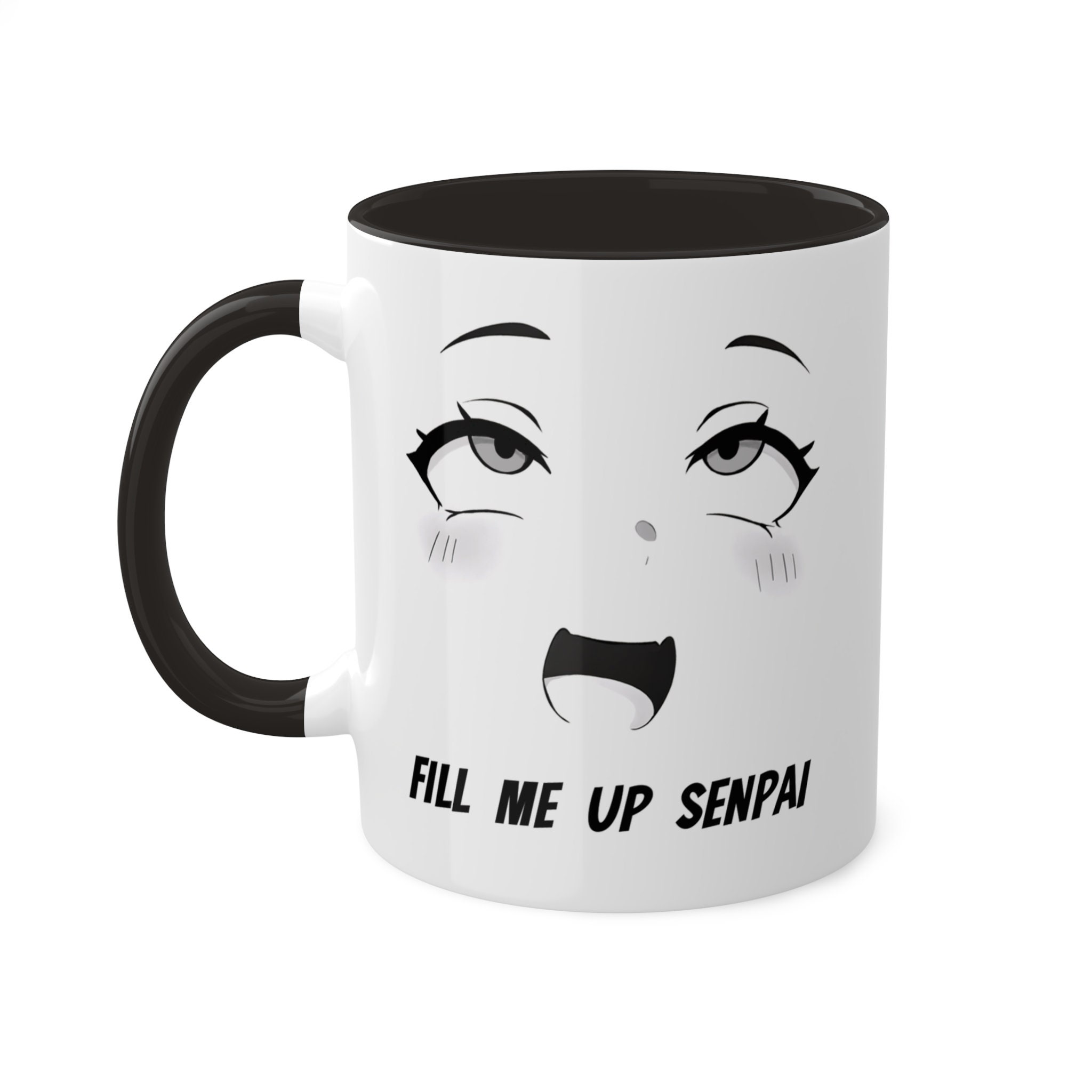 Sip Me Senpai / Fill Me up Senpai Ahegao Coffee Mug, Anime Coffee Mug ...
