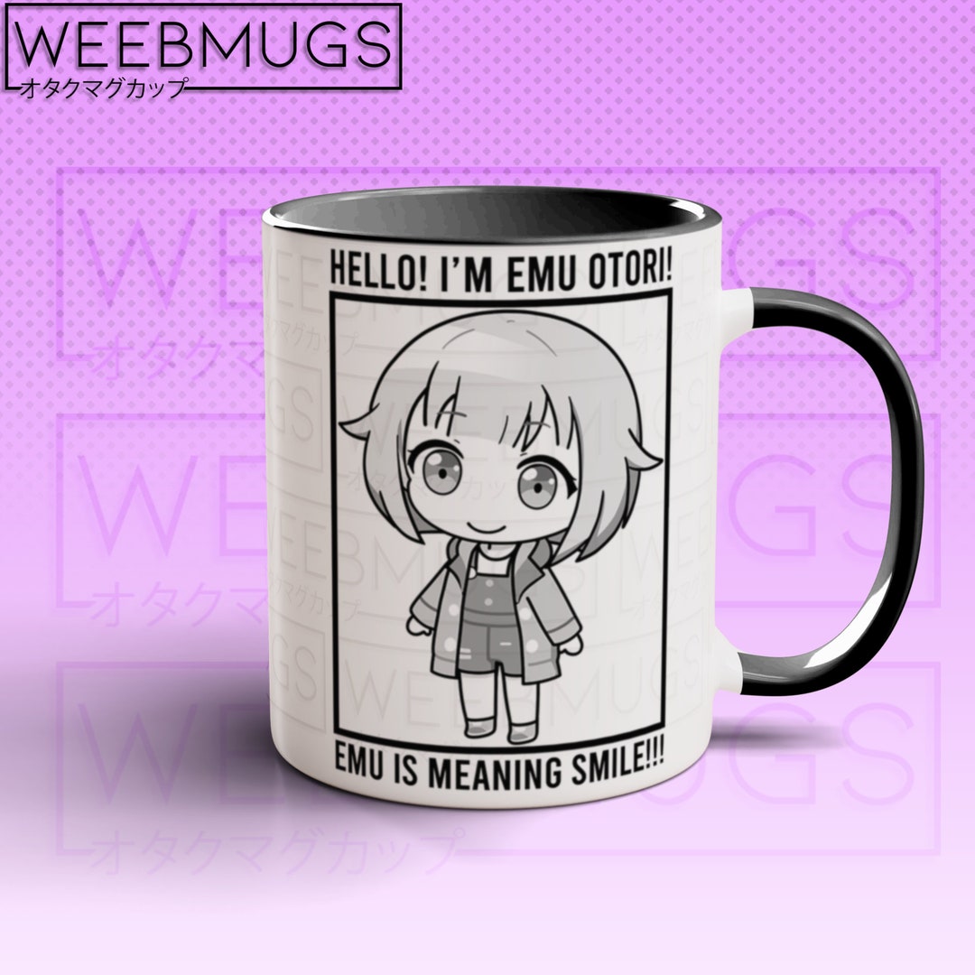 Emu Otori Meme Mug, Anime Mug, Funny Anime Mug, Anime Meme, Project ...