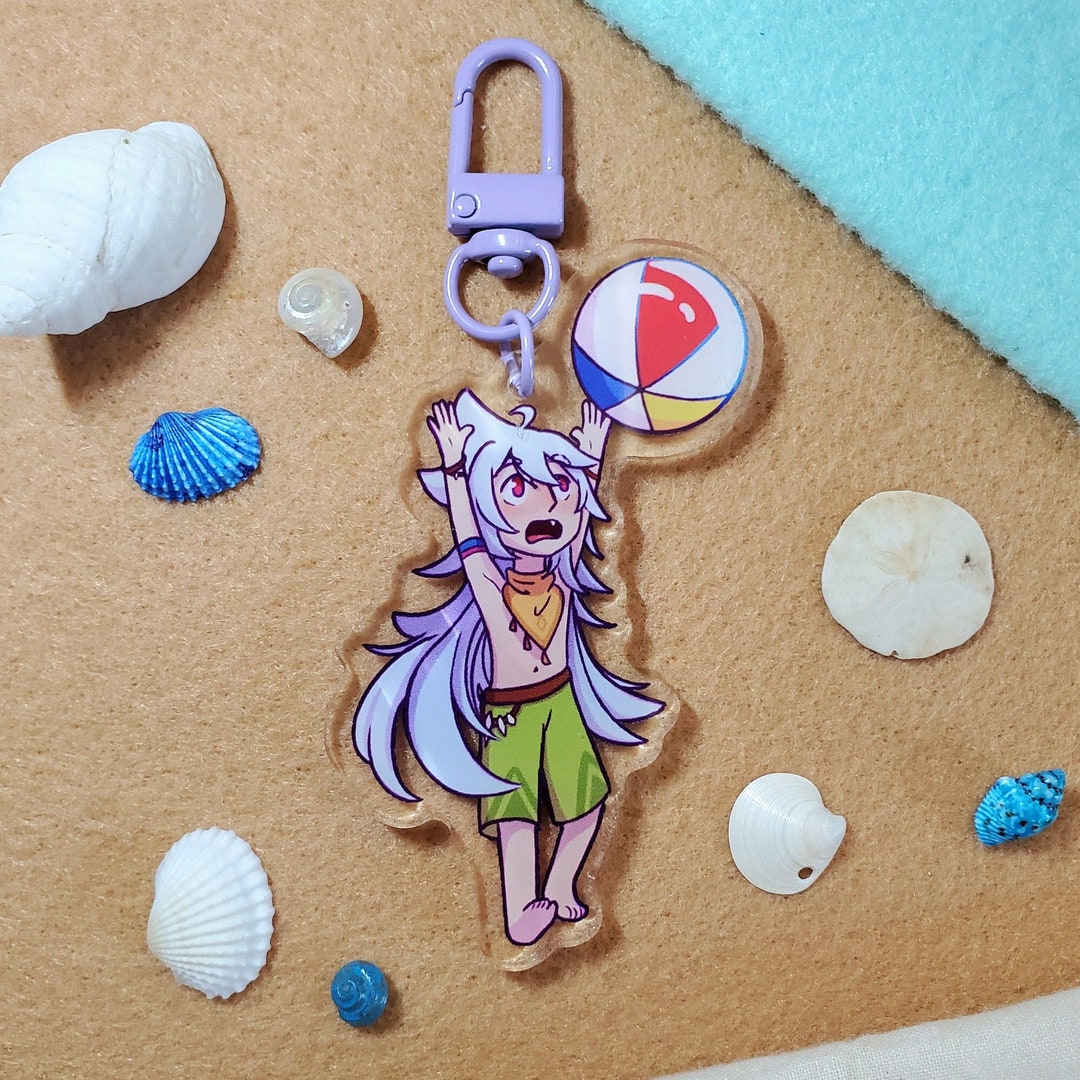 Summertime Razor Genshin Impact Keychain Acrylic Charm - Etsy
