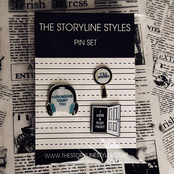 Literary Pins - Etsy