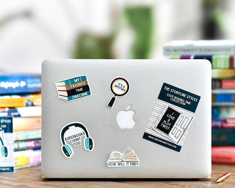 Cozy Reading Time Sticker Pack - Etsy