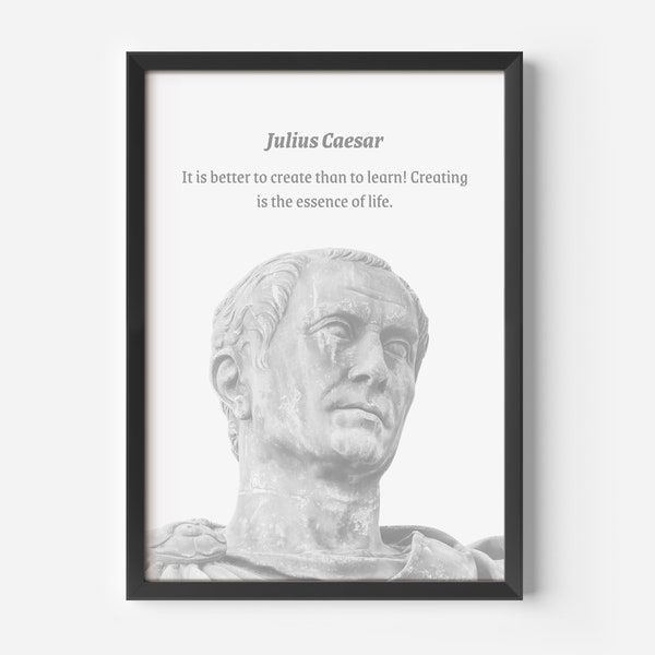 Julius Caesar Digital Art - Etsy