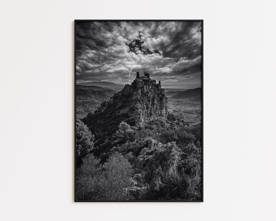 Storm Poster | Decor for Home & Office Decoration I Clouds Landscape ...