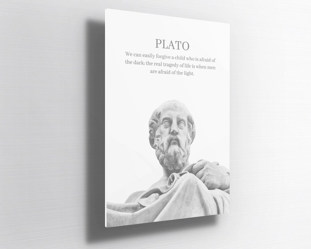 Plato Quote Poster | Philosopher Printable | Platonic Gifts ...