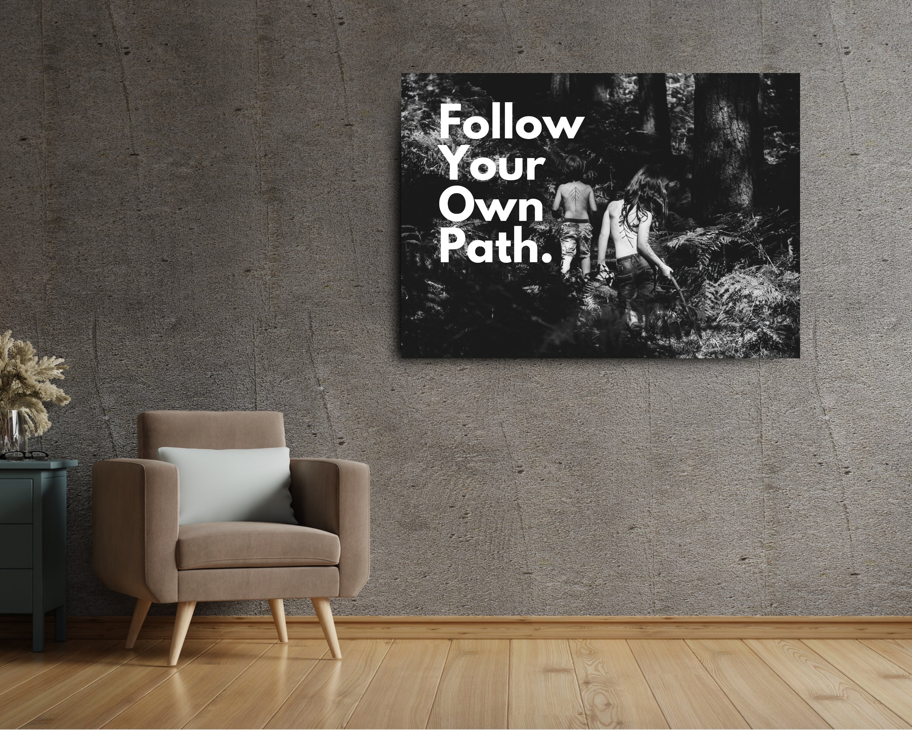 Follow Your Own Path Poster Printable Digital Download Wall Art ...