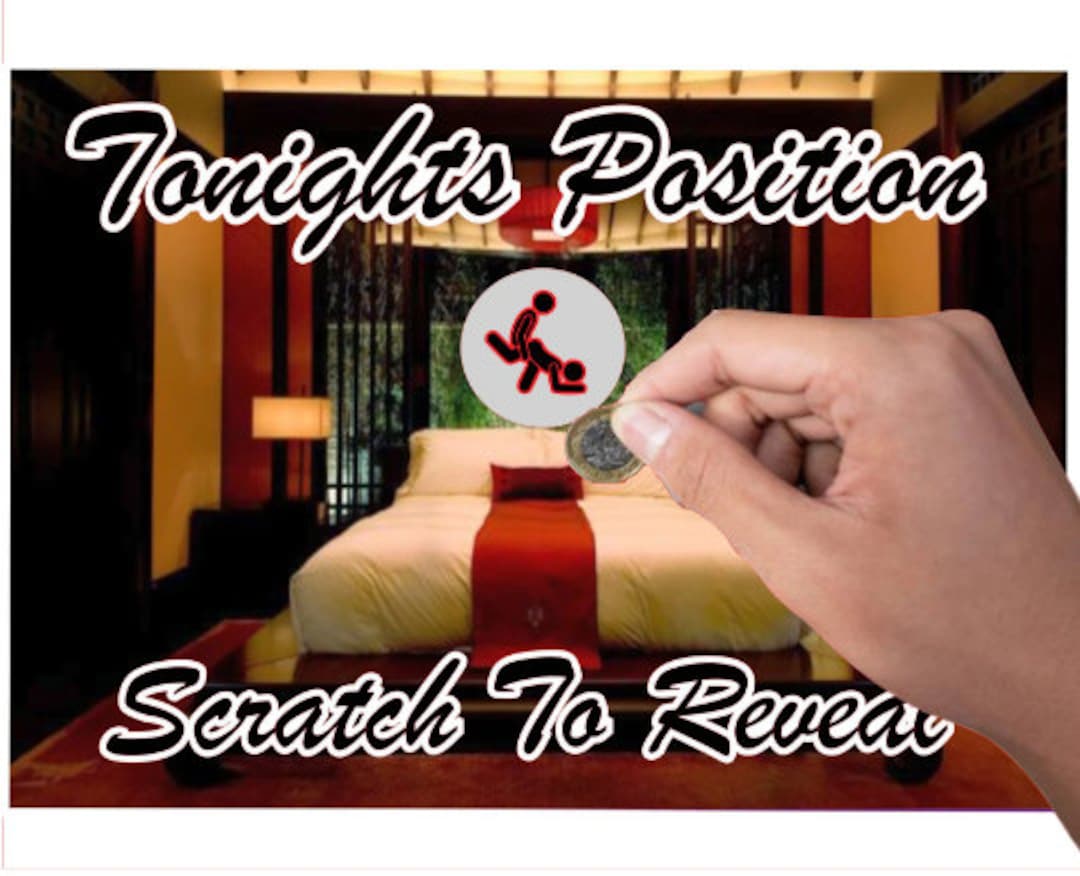 Sex Position Scratch Cardgifts for Himadult Giftsnaughty Giftsboyfriend ...