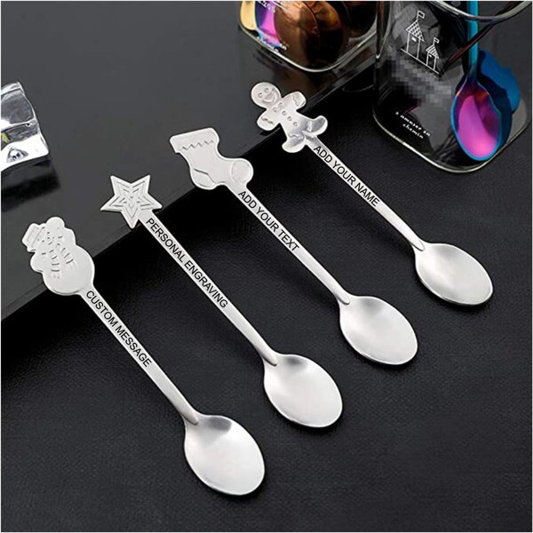 Christmas Spoons - Etsy