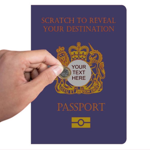 Surprise Reveal Scratchcard - Etsy