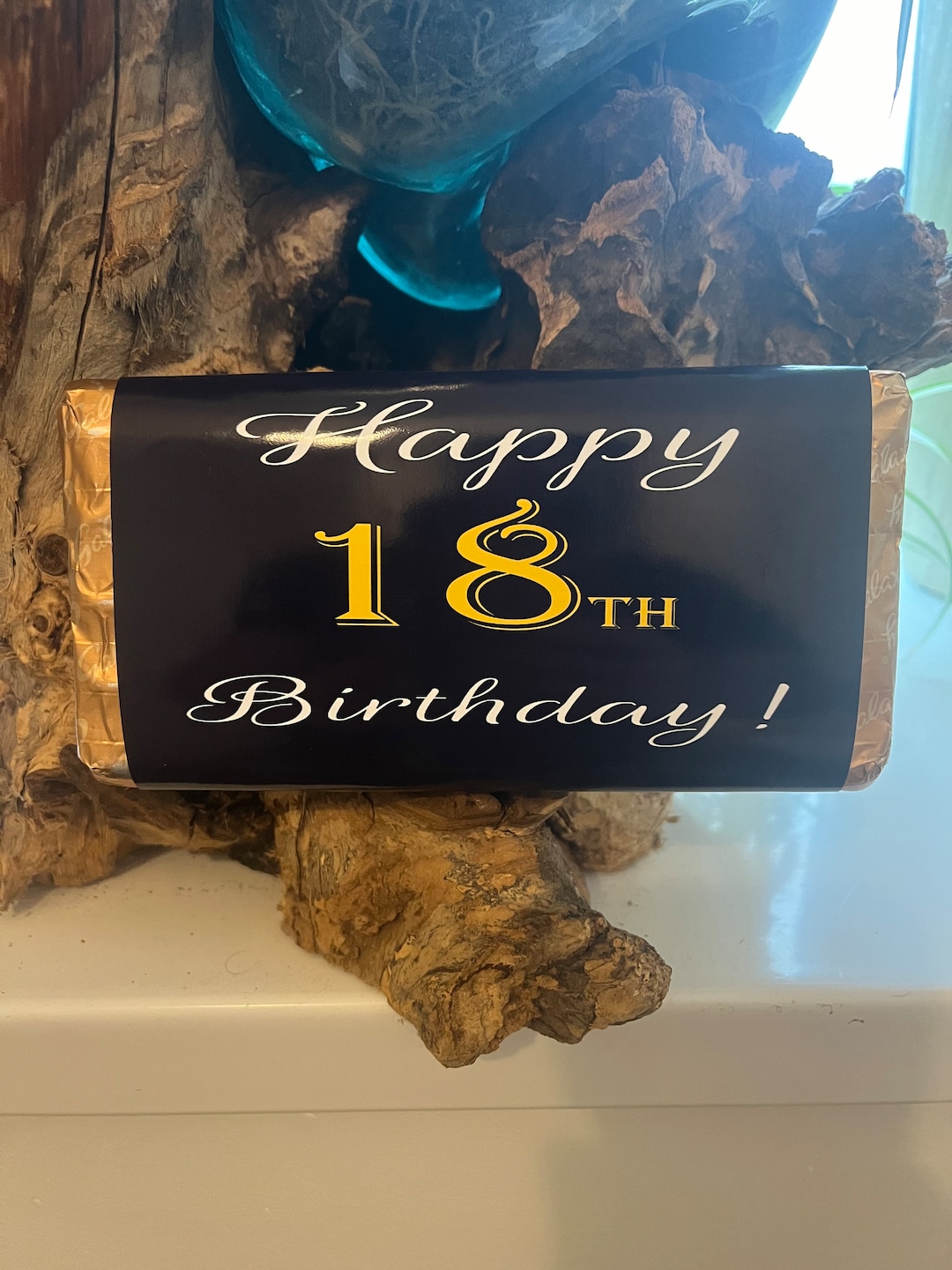 18th Birthday Novelty Chocolate Bar Printed Chocolate Bar 18th Birthday ...