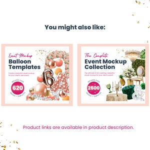 Event Mockup Balloon Cluster Images, 260+ Images for Party Mockups, for ...