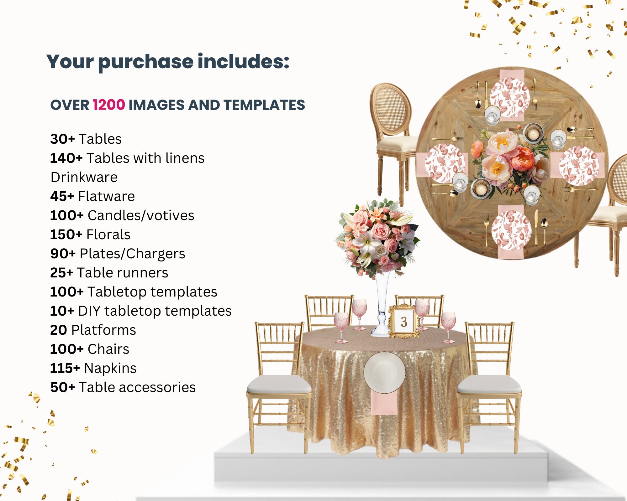 Event Mockup Tabletop Templates, 1200+ Images/templates for Custom ...