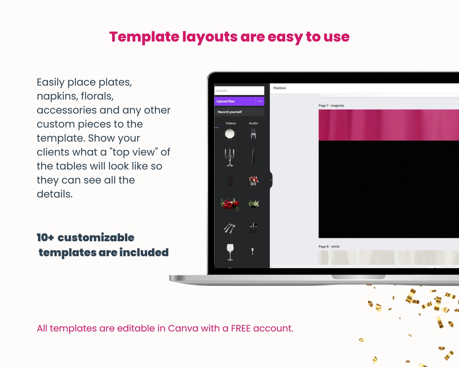 Event Mockup Tabletop Templates, 1200+ Images/templates for Custom ...