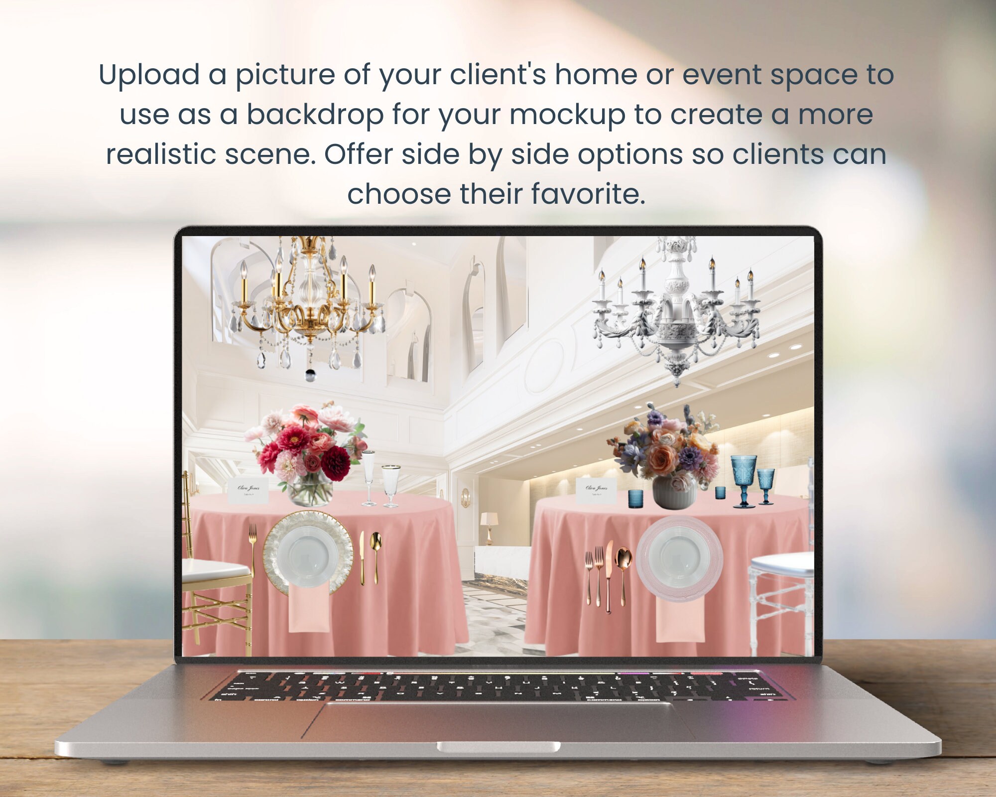 Event Mockup Tabletop Templates, 1200+ Images/templates for Custom ...