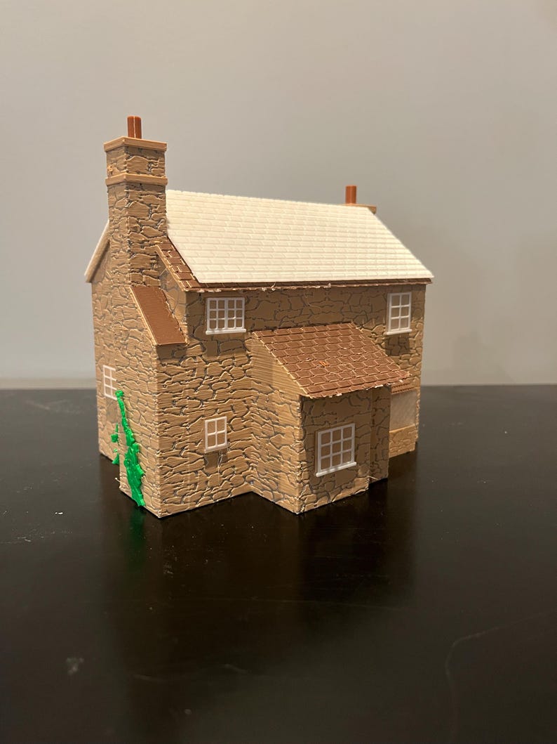 The Holiday Movie - 3D Printed Rosehill Cottage Replica Model ...