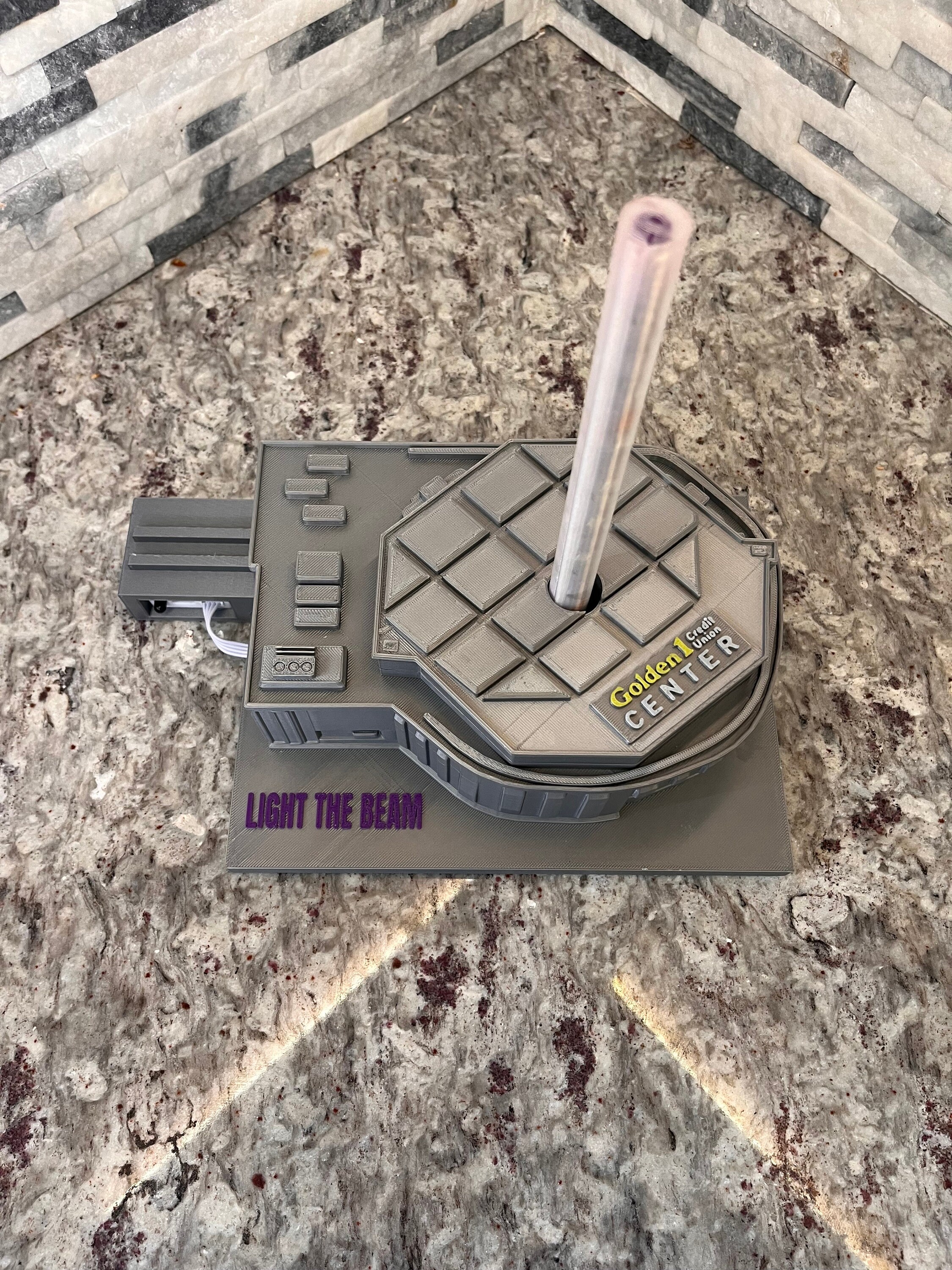 Golden 1 Center Sacramento Kings 3D Printed Replica Stadium Light the ...