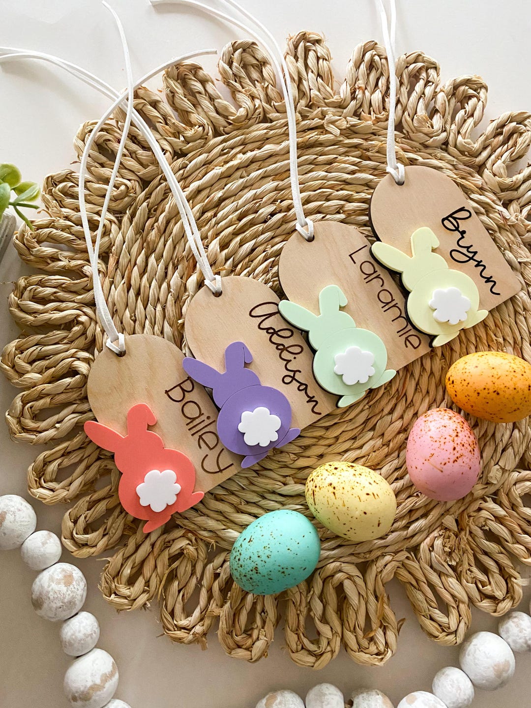 Easter Basket Tag | Personalized Easter Basket Name Tag | Custom Easter ...
