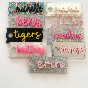 Stanley Personalized Name Tag 30oz or 40oz Stanley Tumbler Name Plate ...