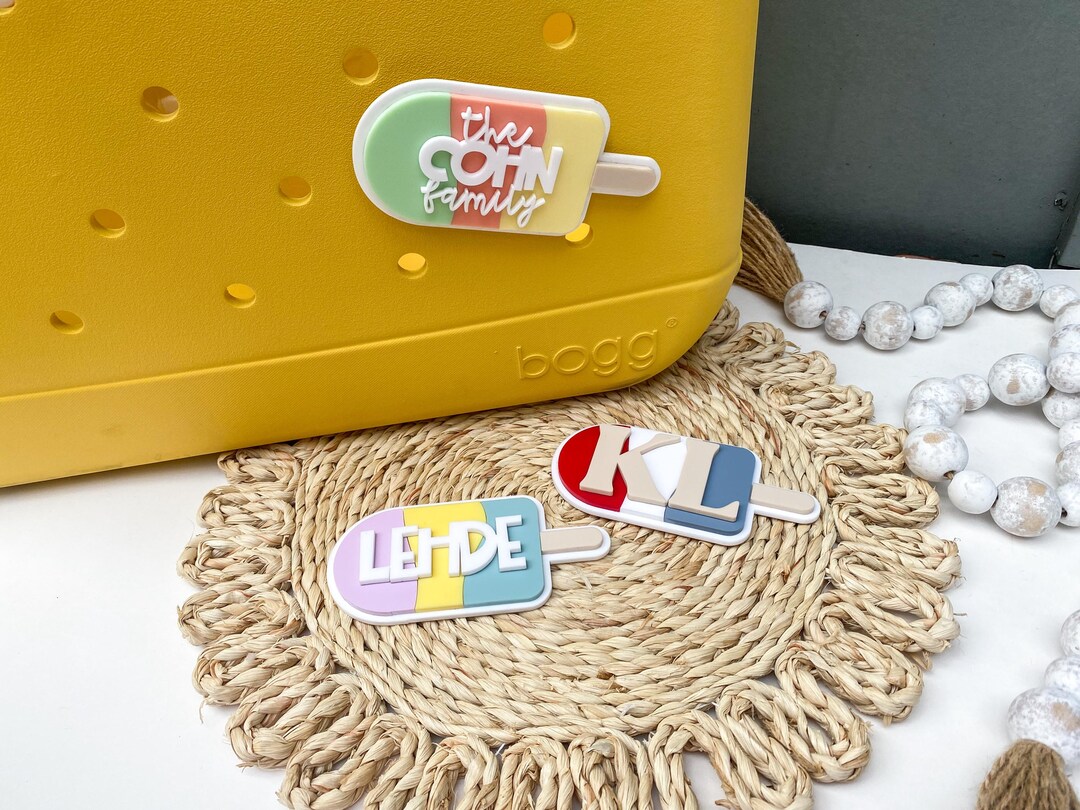 Bogg Bag Charms | Beach Tote Name Plate | Bogg Bag Names | Beach Bag ...