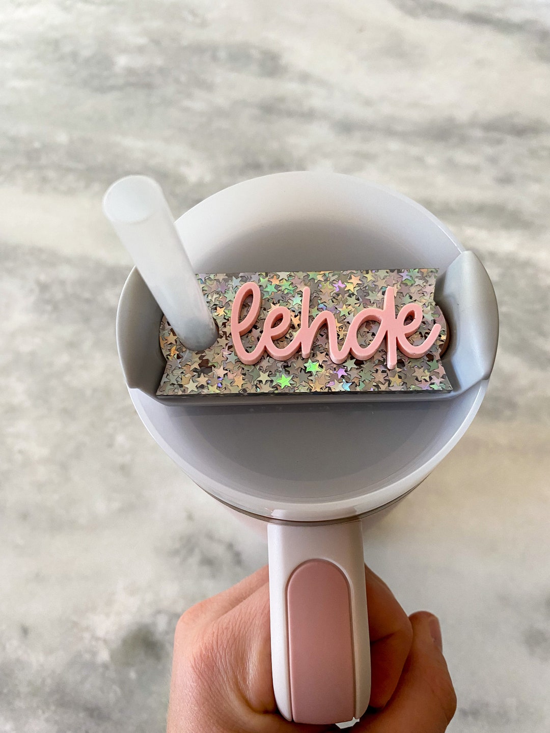 Stanley Personalized Name Tag 30oz or 40oz Stanley Tumbler Name Plate ...