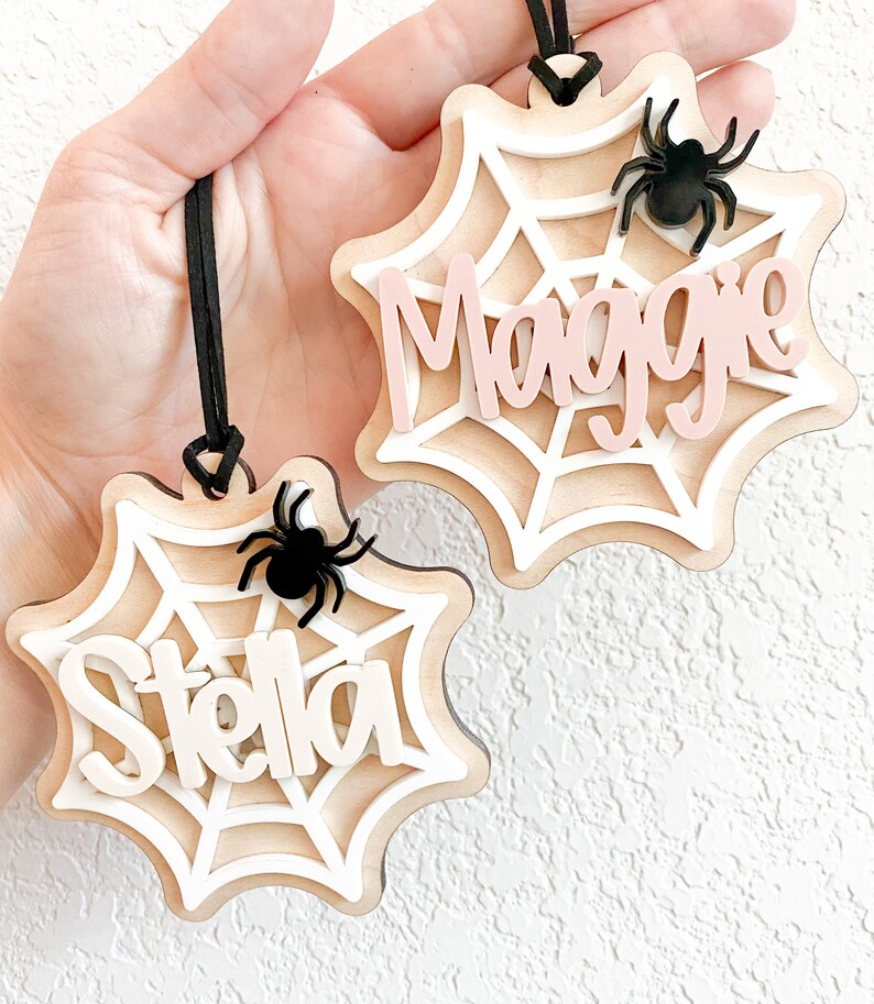 Halloween Tag | Halloween Name Tag | Personalized Halloween Tag | Boo ...