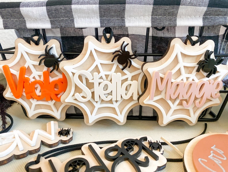 Halloween Tag | Halloween Name Tag | Personalized Halloween Tag | Boo ...