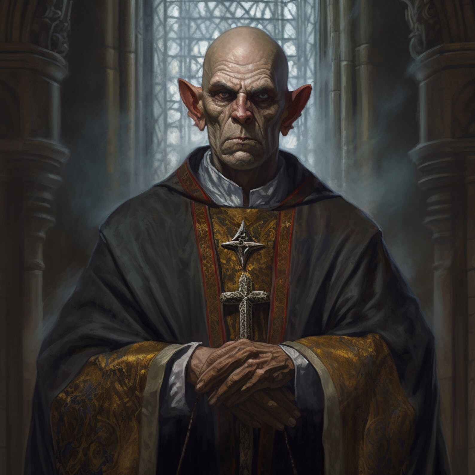 Dnd Cleric Portrait Tokens Bundle, All Basic Races & More, Tabletop RPG ...