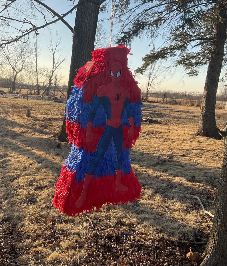 Spider-man Pinata! 27”x 16”x 4” - Etsy
