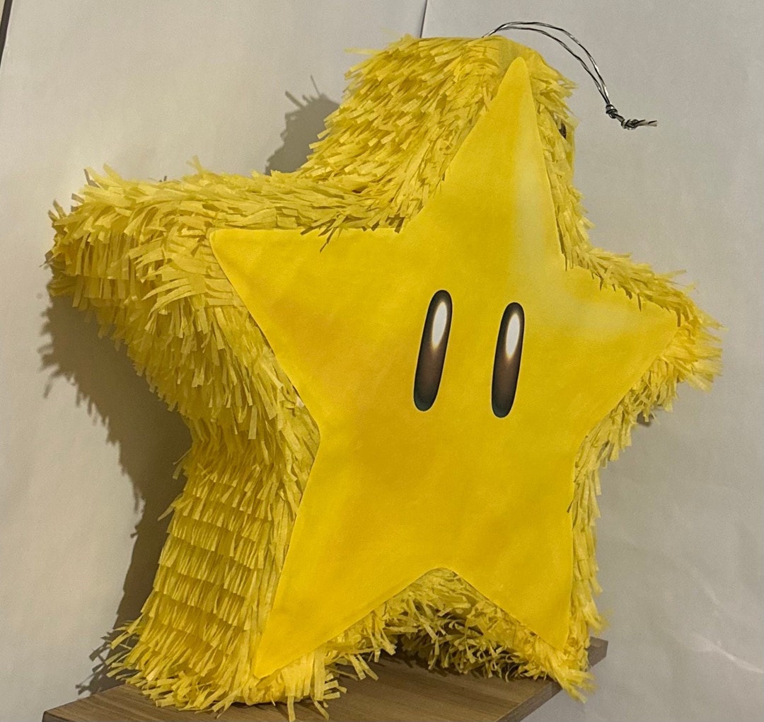 Star Piñata 21215 Mario Bros Party Supplies - Etsy