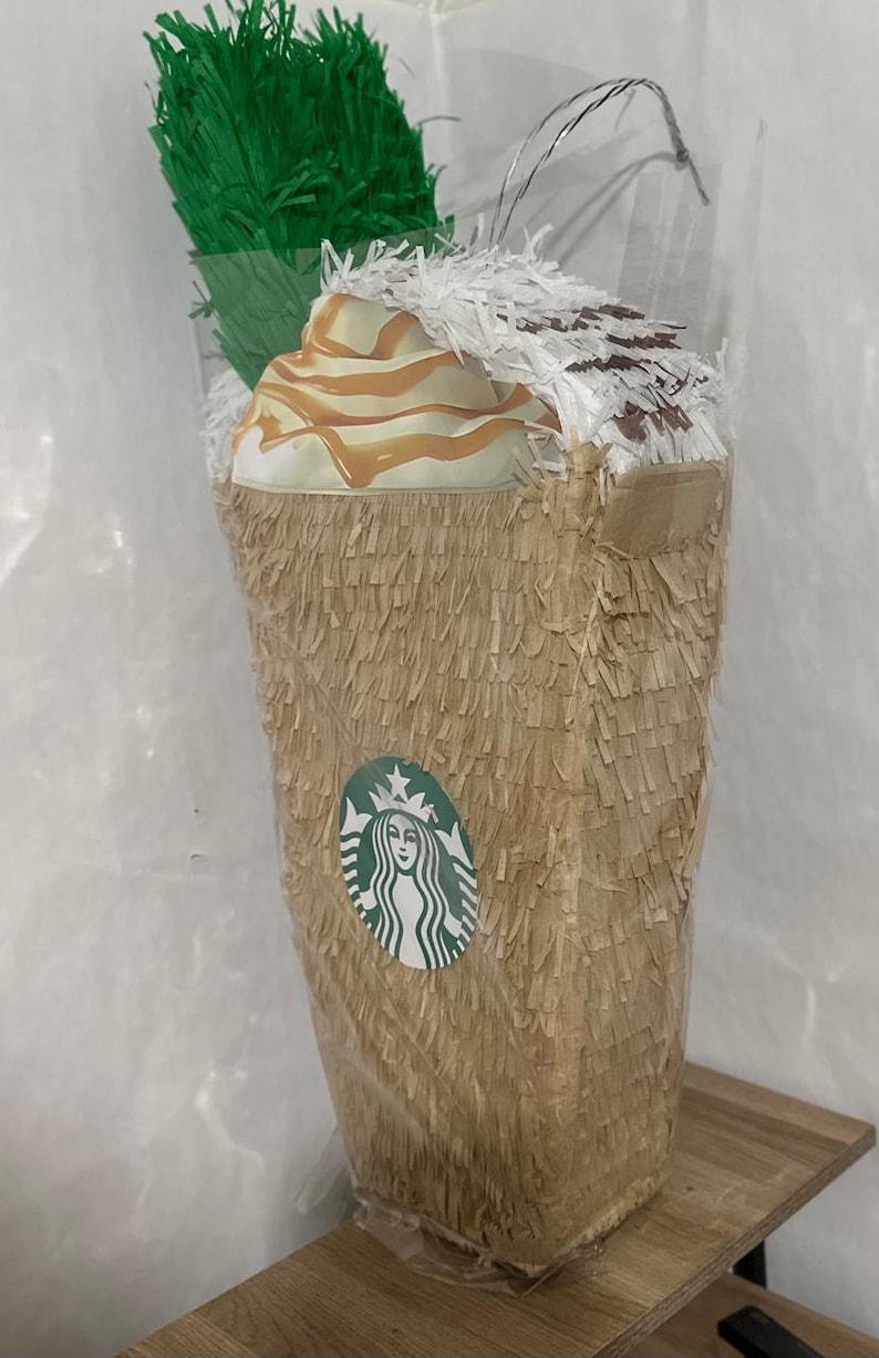 Coffee Pinata! 27”x 16”x 4” Starbucks Theme - Etsy
