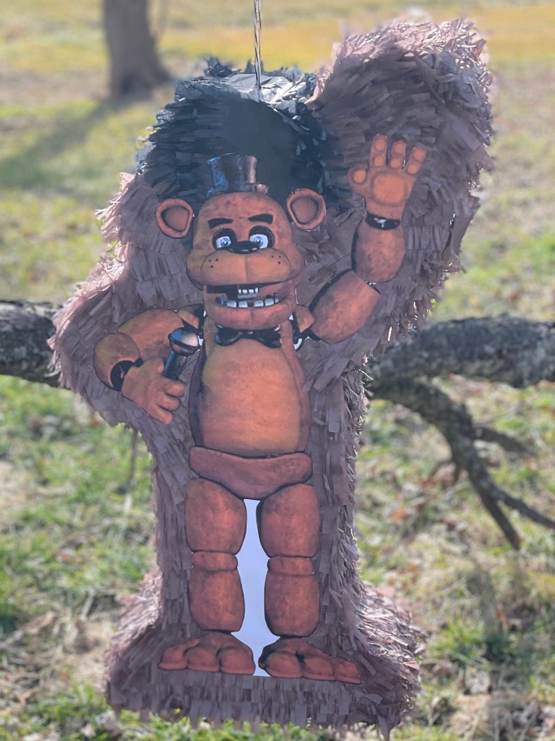 Freddy Fazbear Pinata!27”x16”x4” FNAF Theme - Etsy