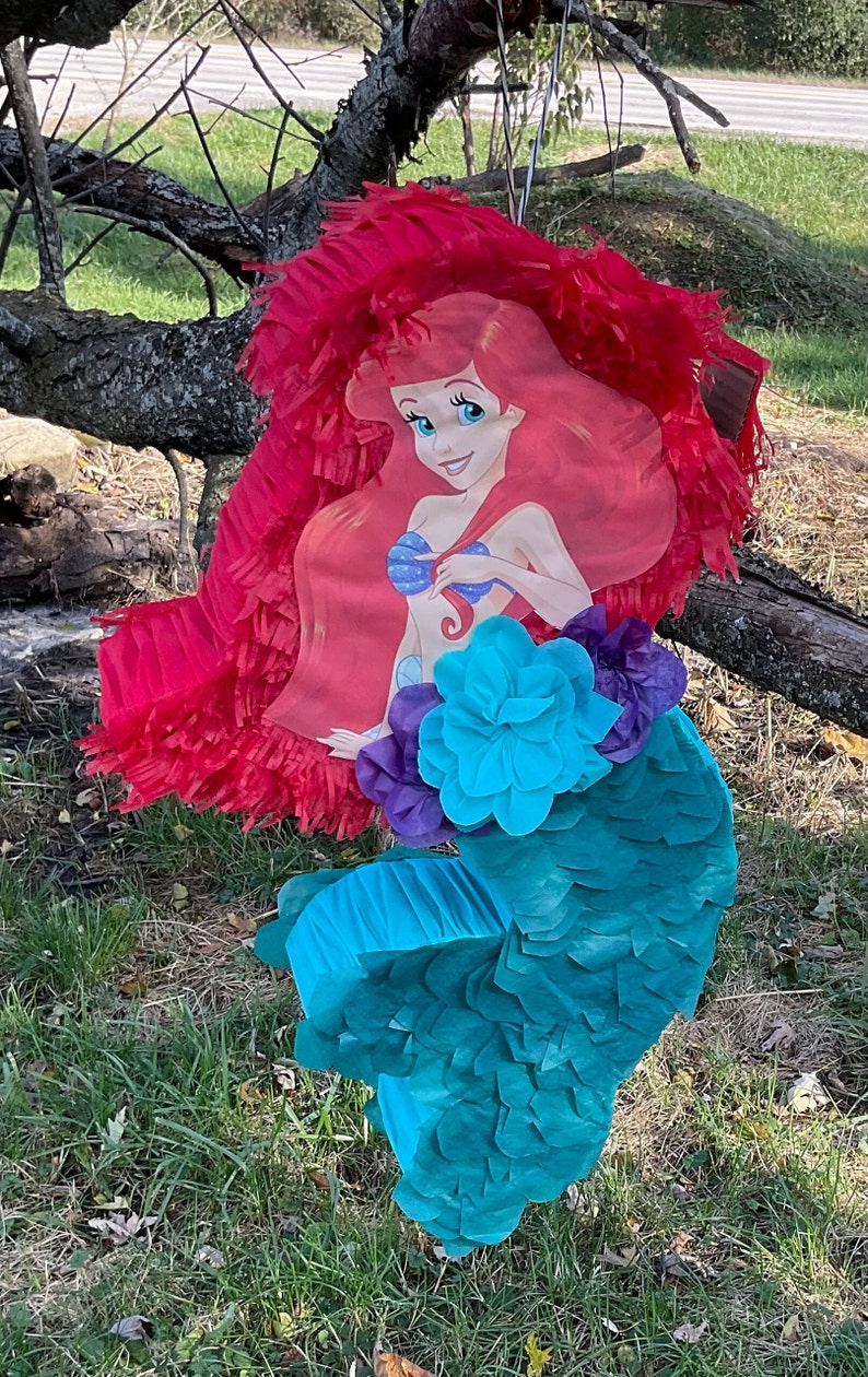 Little Mermaid Pinata! 27”x 16”x 4” - Etsy