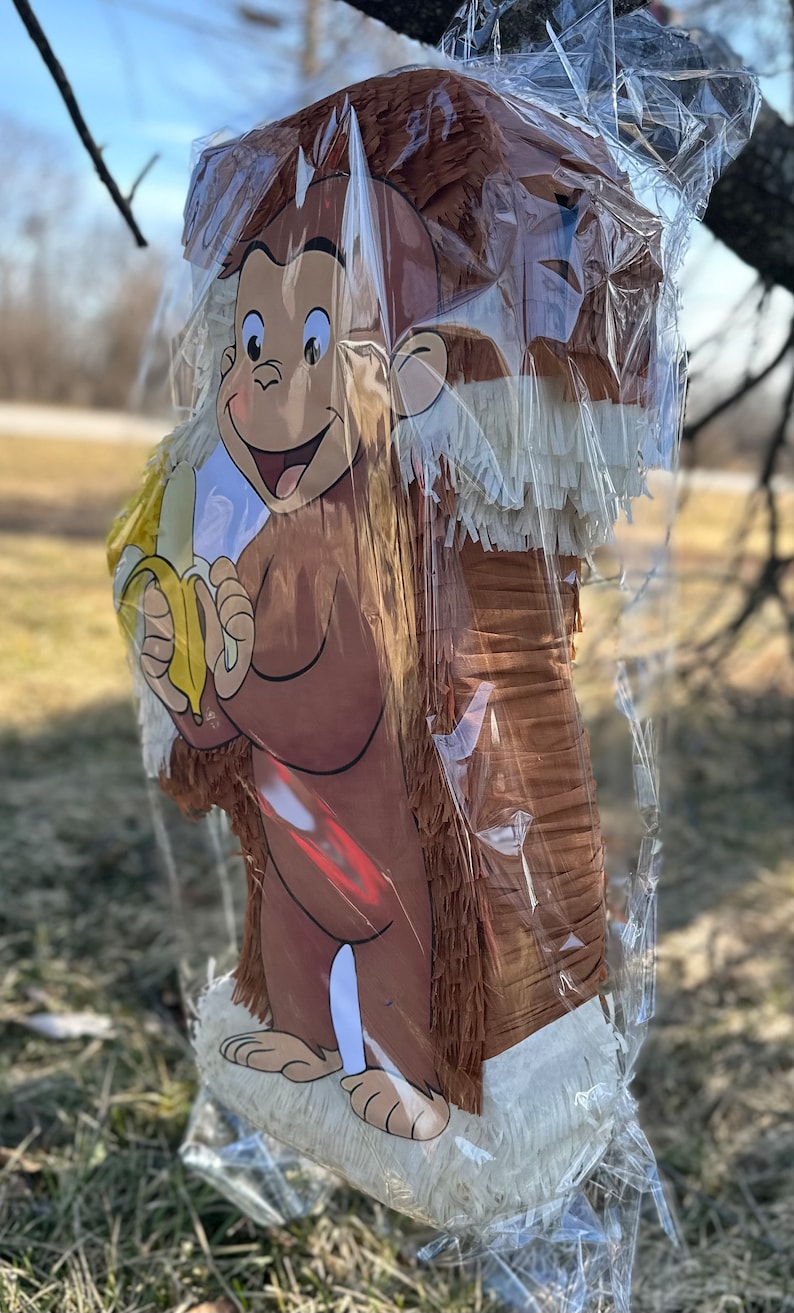 Curious George Pinata! 27”x16”x4” - Etsy