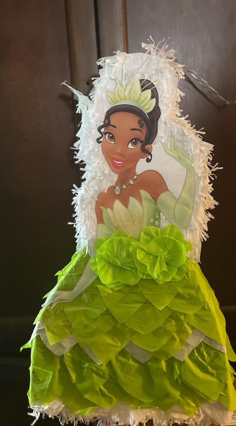 Princess Tiana Pinata! 27”x16”x4” Princess and the Frog Party Supplies ...