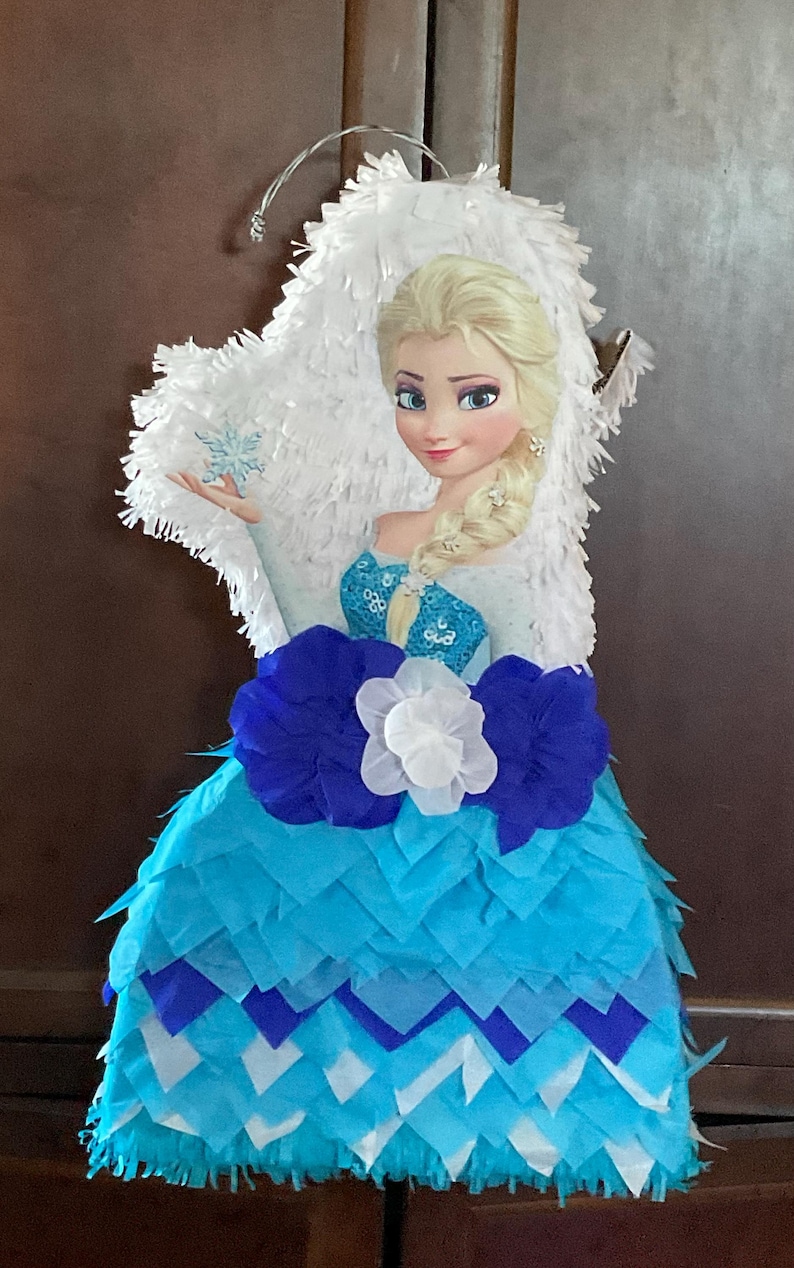 Princess Elsa Pinata! 27”x16”x4” - Etsy