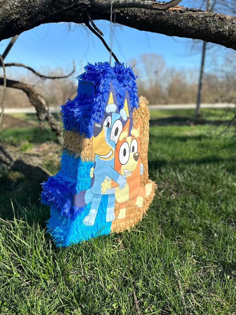 Bluey Pinata! 27”x16”x4” Bluey and Bingo - Etsy