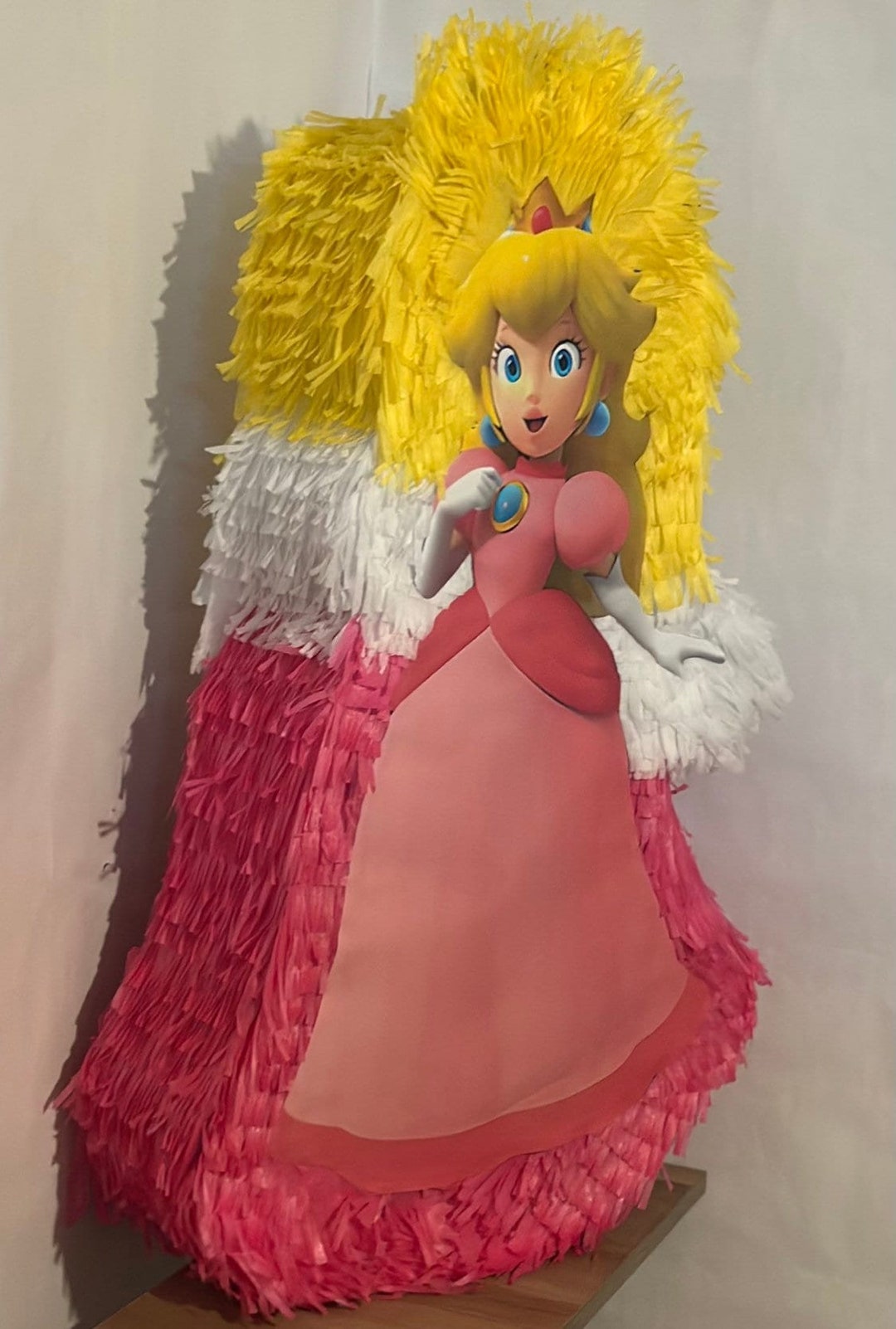 Princess Peach Pinata! 27”x16”x4” Super Mario Party Supplies - Etsy