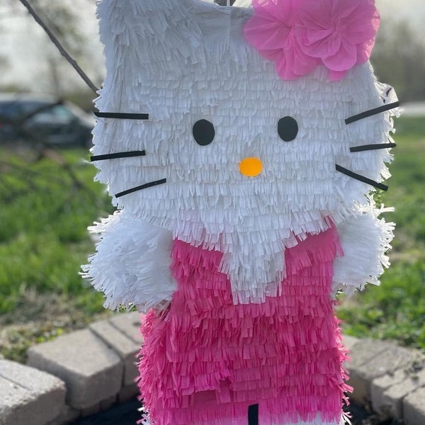 Helllo Kitty Piñata - Etsy