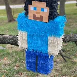Minecraft Pinata! 27”x16”x4” Minecraft Themed - Etsy